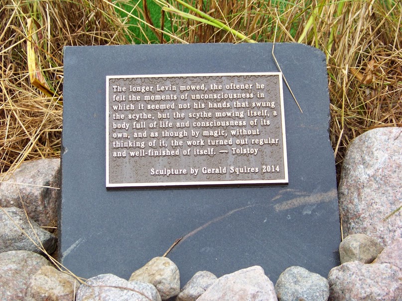 “The Mower” Sculpture | Bidgood Park