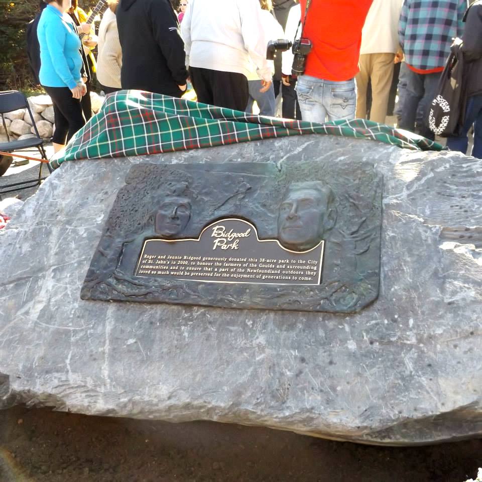 Dedication Plaque | Bidgood Park